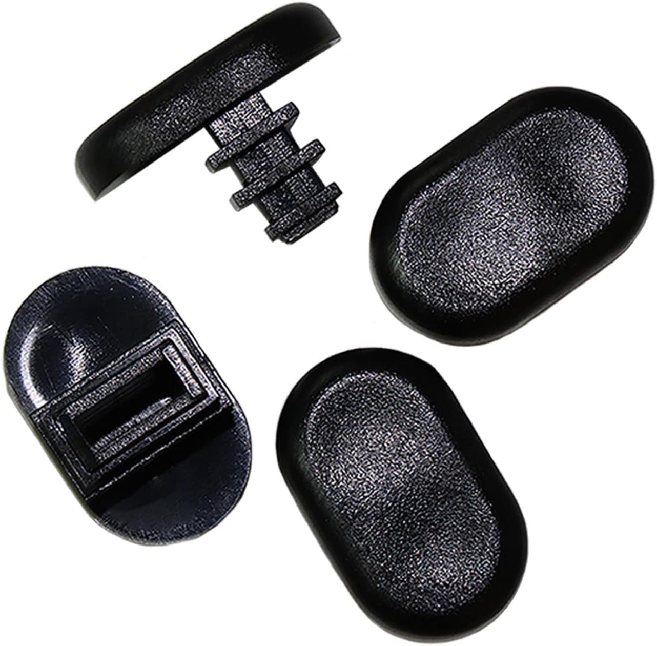 Sling Rail END CAPS 1-1/4" x 3/4" Oval Sling Insert Fits Agio Furniture ...