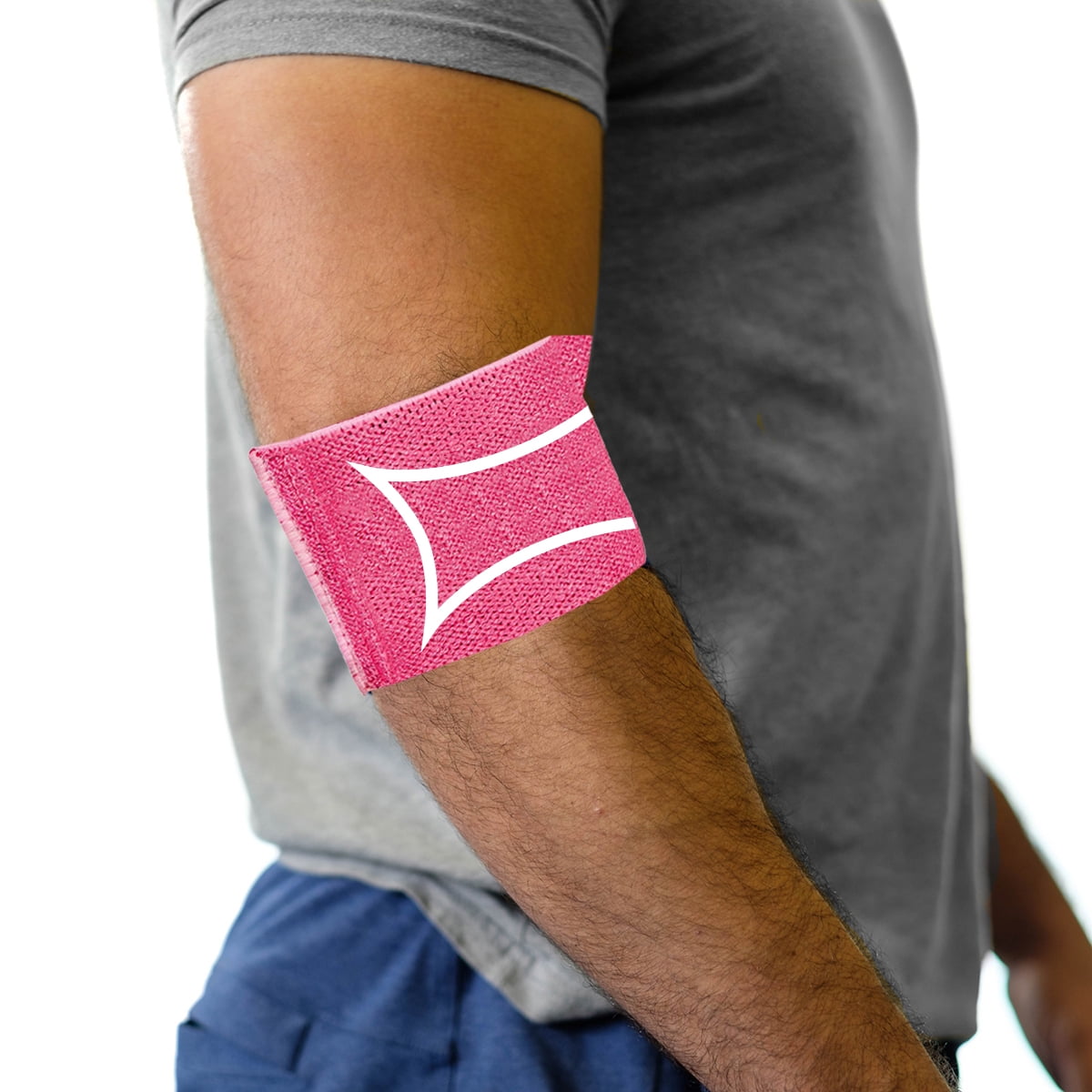Sling Shot Compression Cuff Upper Body by Mark Bell - 8" - Pink ...