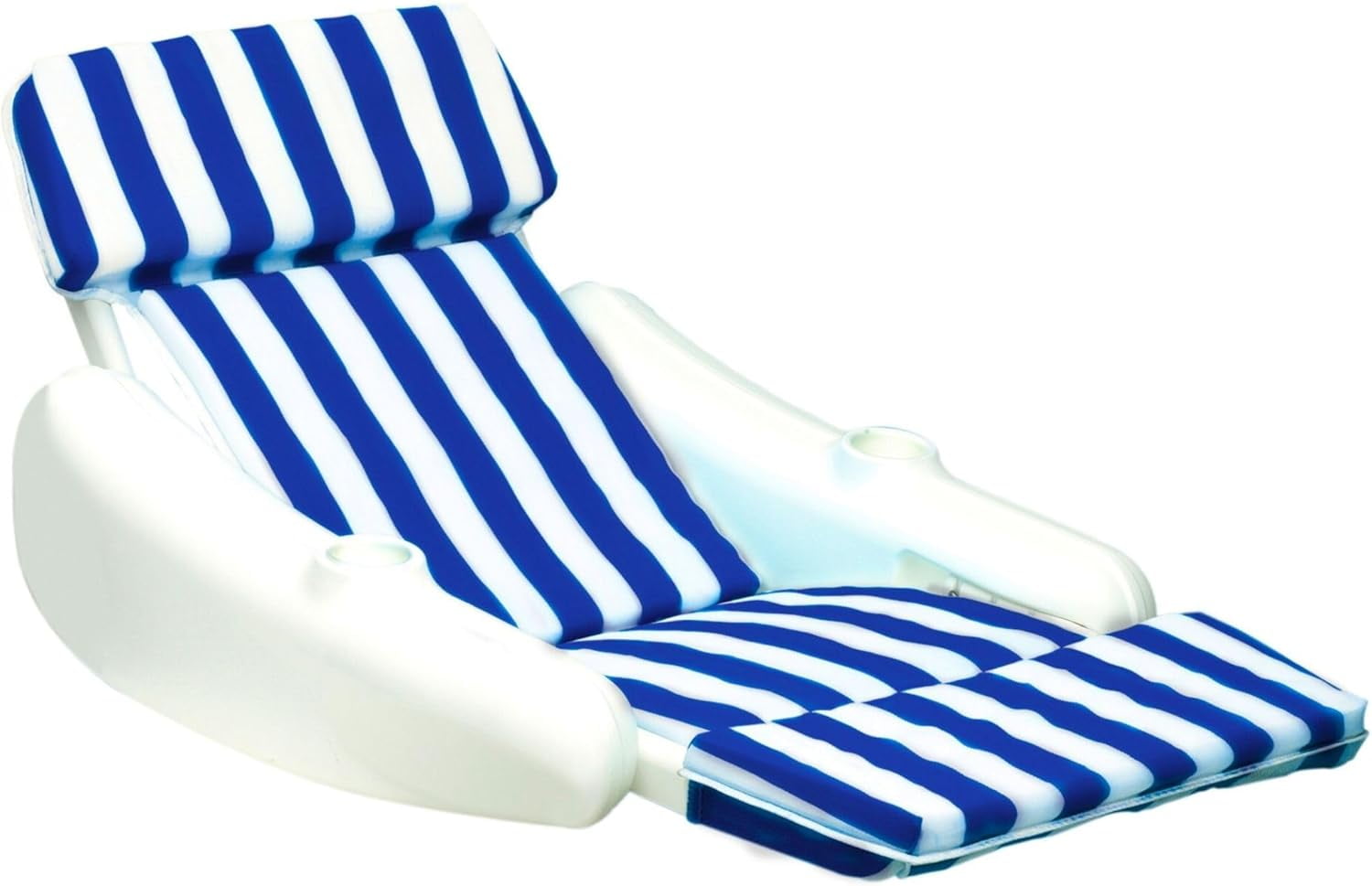 Sling Style Floating Lounge Chair Pool Float | Molded Frame & Pontoon ...