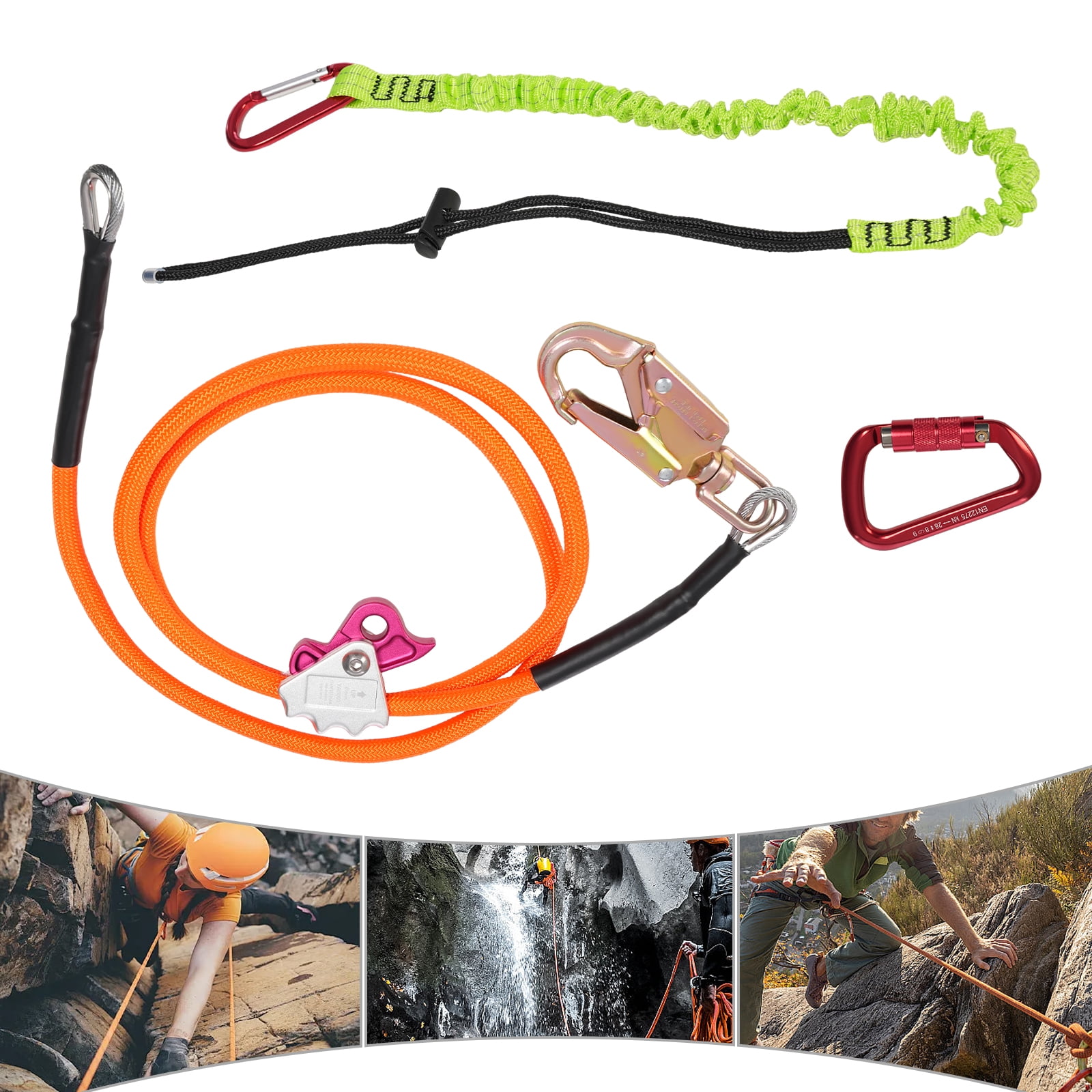 Sling Tree Rigging Flip Line with Steel Core, High-Visibility Orange ...