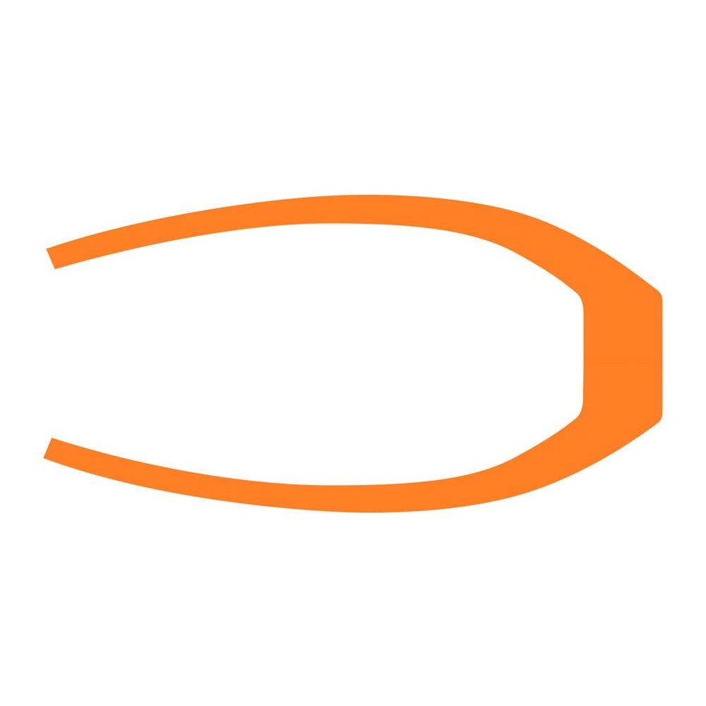 Slingshot 2883281-589 Polaris Orange Madness 305MM Rear Fender Decal ...