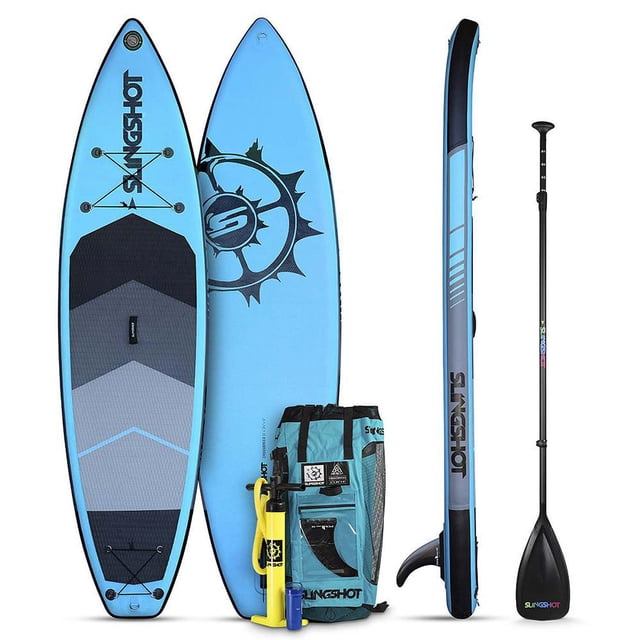 Slingshot Crossbreed Airtech 11' (Blue) Inflatable Stand-Up Paddle ...