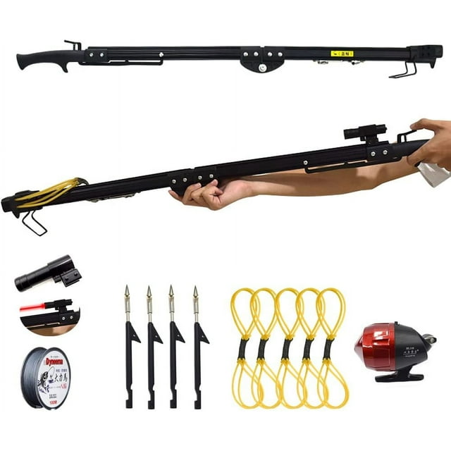 Slingshots for Hunting, Fishing Precision Slingshot with Reel and ...