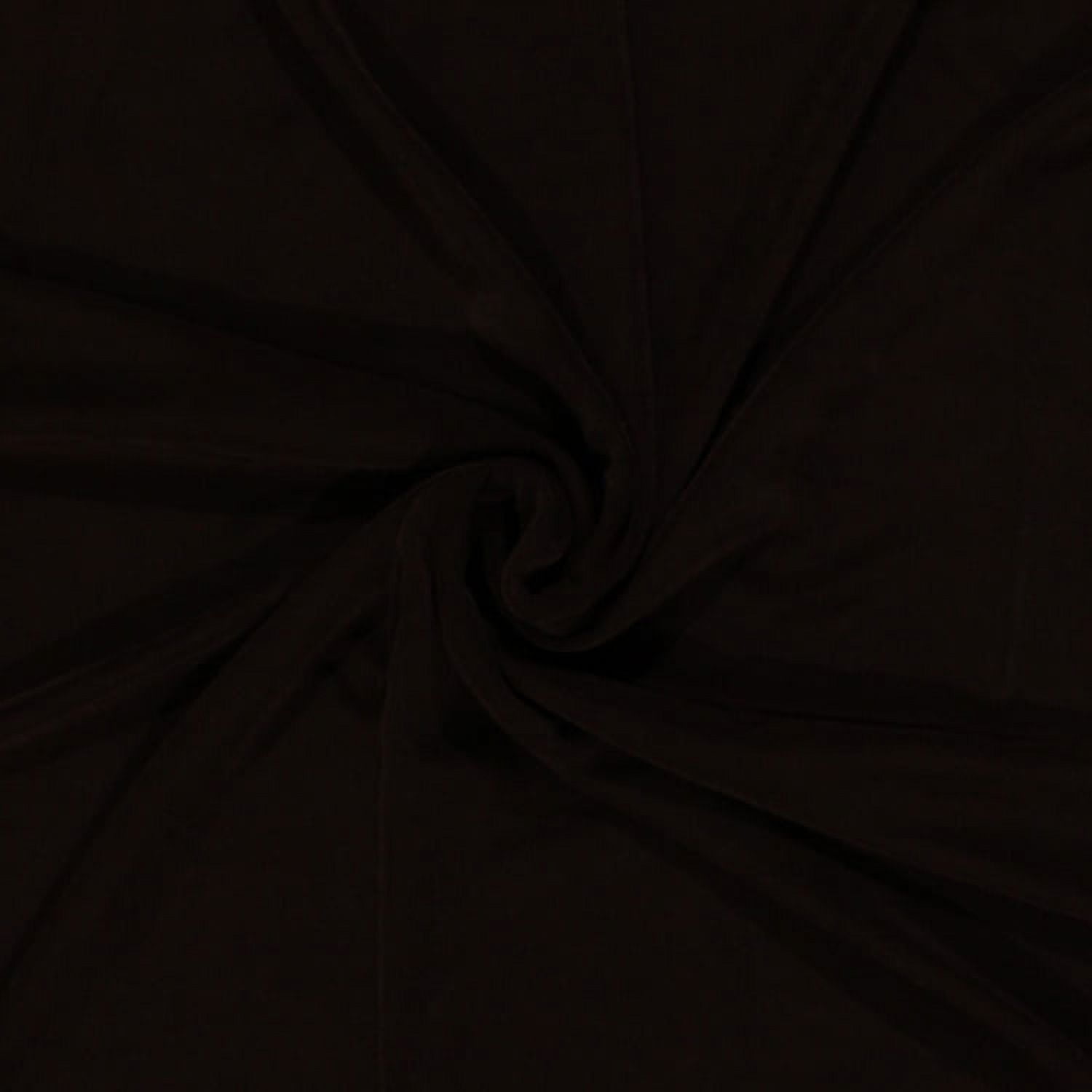 Slinky 4-Way Stretch Polyester Spandex Brown Fabric by the Yard (6510F ...
