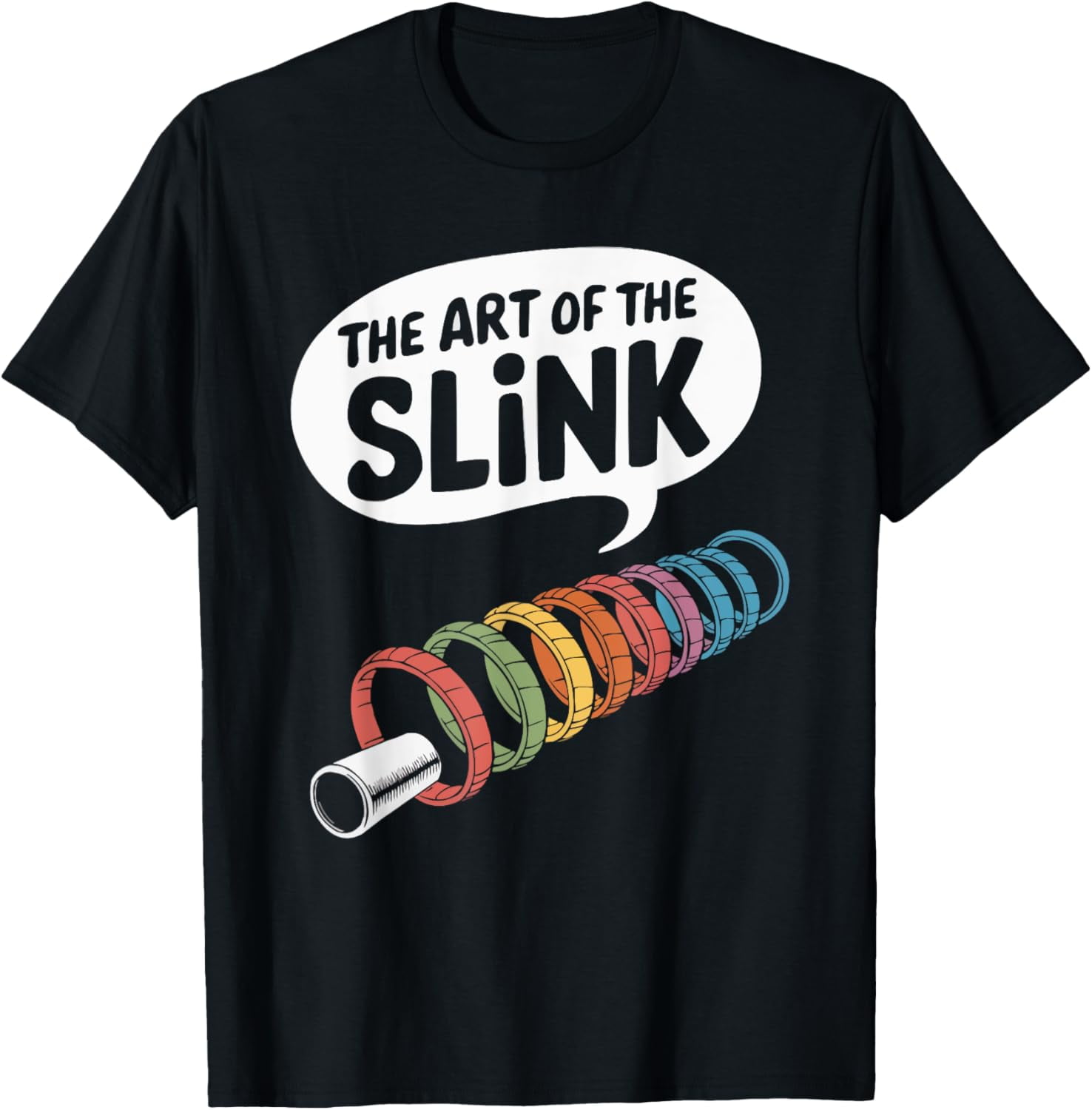 Slinky Toy Slinky Spring Retro 90s Toy Slinkies T-Shirt - Walmart.com