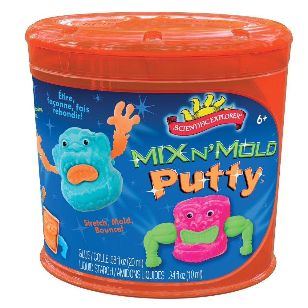 Slinky Toys OSA312TL Scientific Explorer Mix n'Mold Putty, OSA312TL ...
