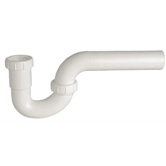 Slip Joint P-Trap, 1.25 in., Plastic for Use with Kitchen & Bathroom ...