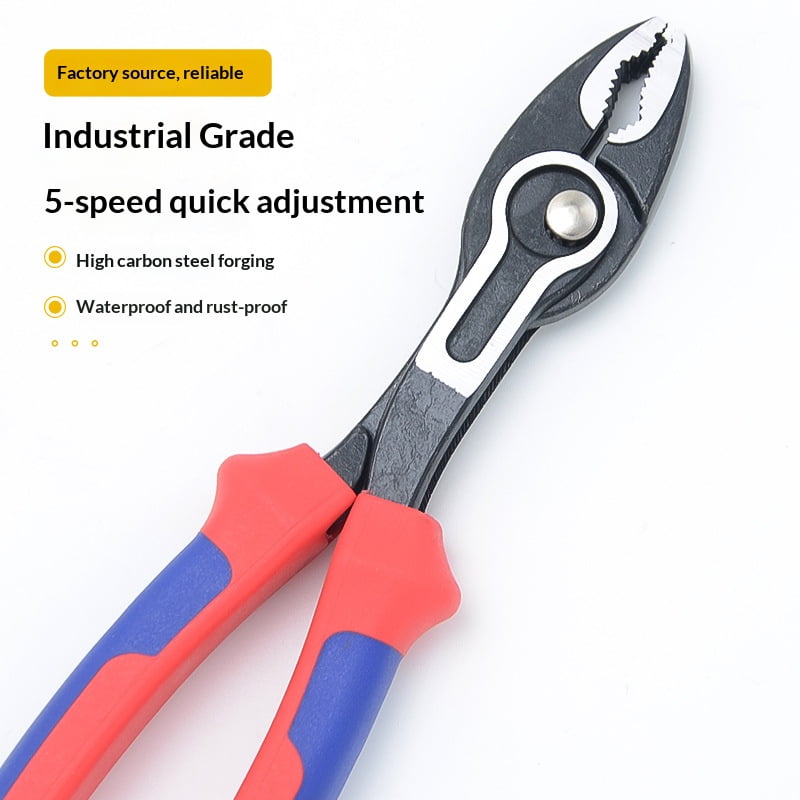 Slip Joint Pliers 8 Inch Water Pump Pliers Adjustable Pliers with Wide ...