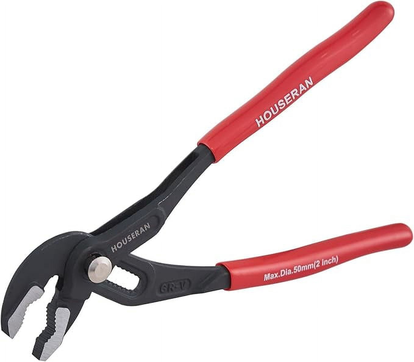 Slip Joint Pliers, HOUSERAN Water Pump Pliers, 10 Inch Groove Joint ...