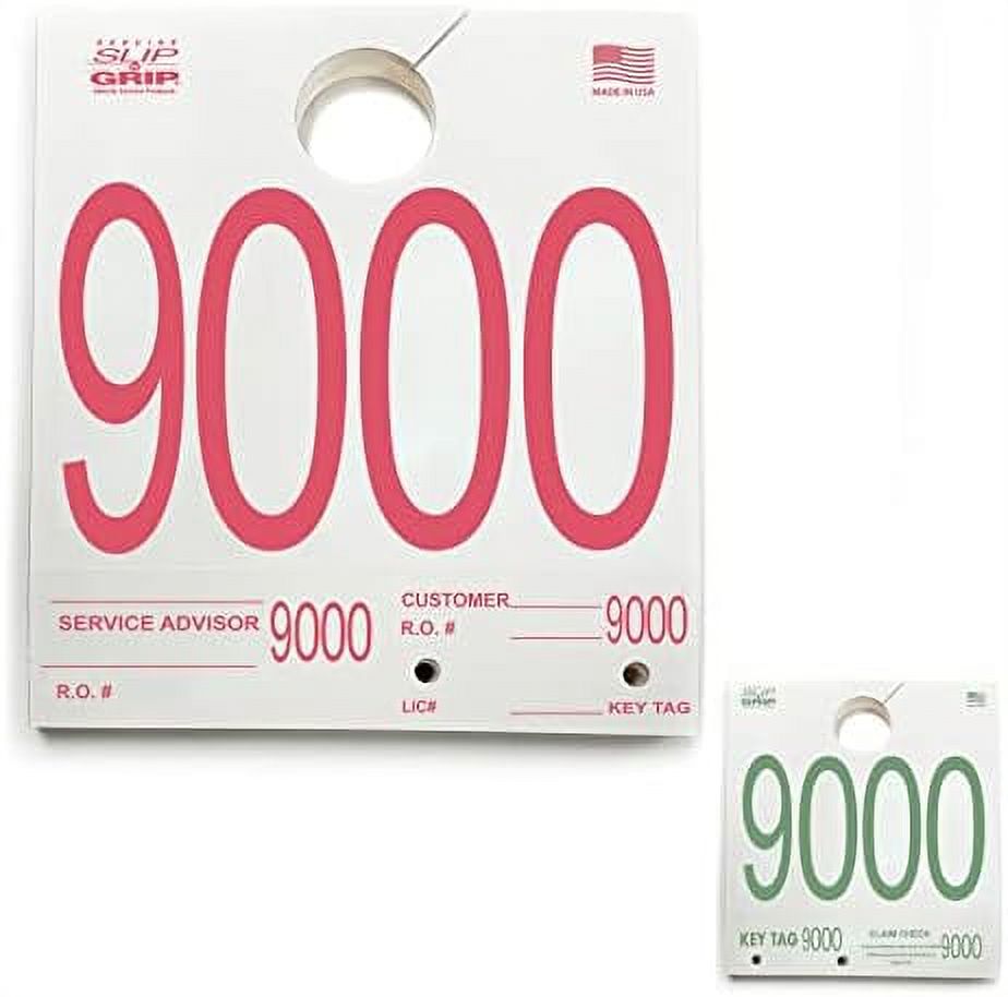 Slip-N-Grip Dispatch Numbers 9000-9999 1000ct - Walmart.com