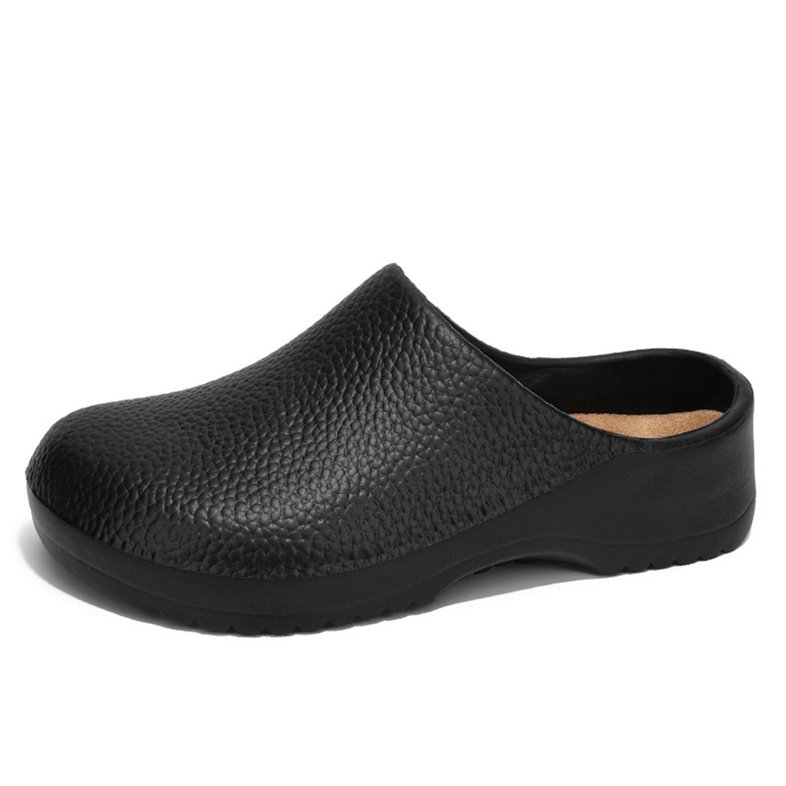 Slip-On Chef Shoes Men Waterproof Oil-Resistant Work Shoes - Non-Slip ...