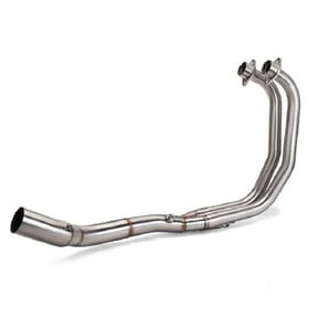 Rinehart Racing Chrome Slimline 4" and 4.5" Dual Header With Baffles ...