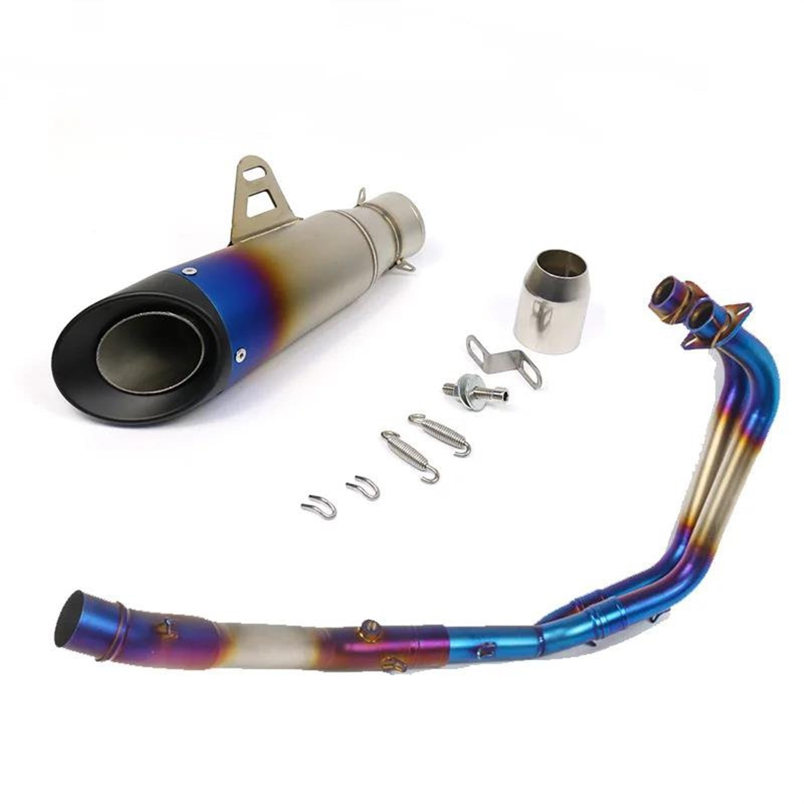 Slip On Full Systems Motorcycle Exhaust Pipe Front Mid Link Pipe ...