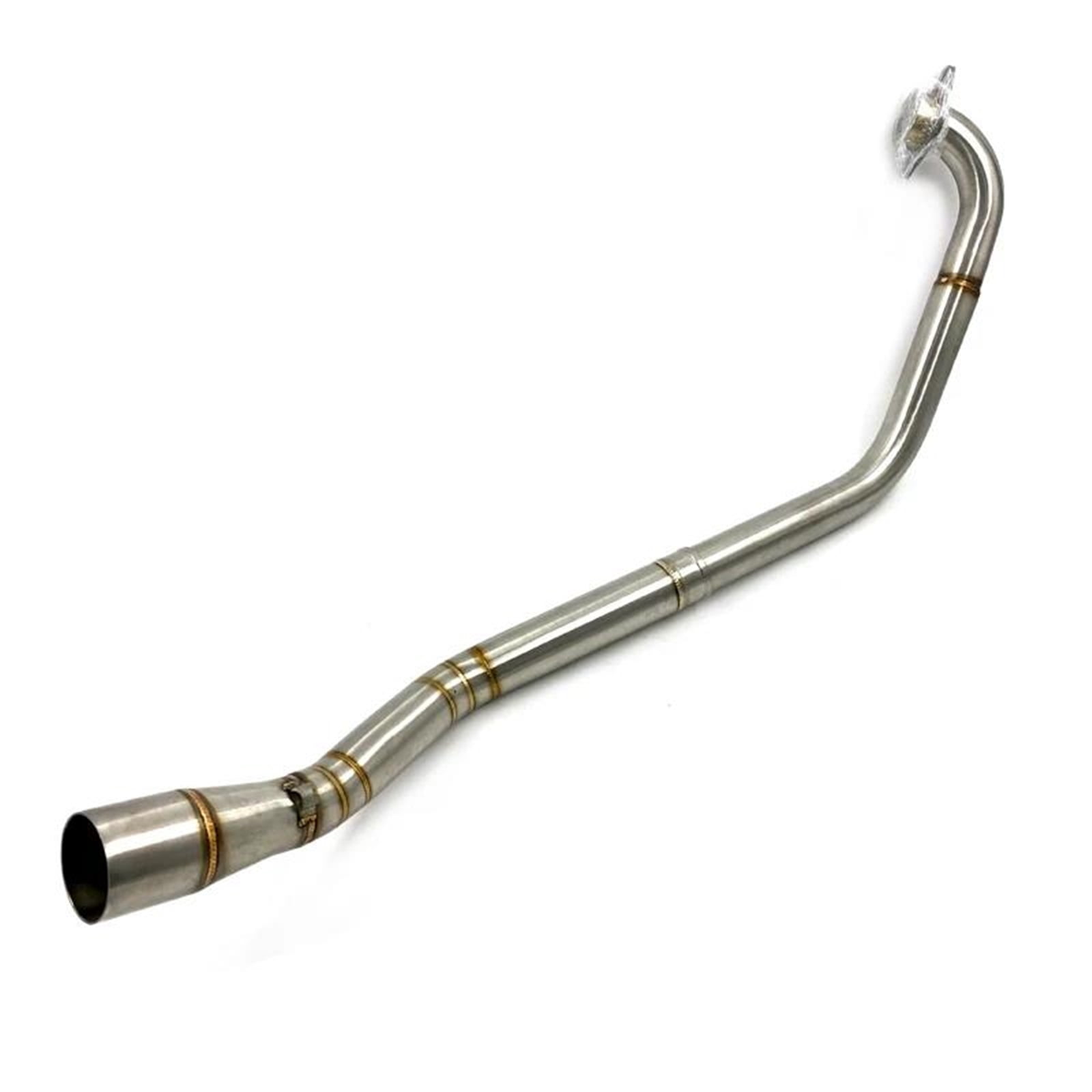 Slip On Motorcycle Exhaust Modified Front Middle Link Pipe Without ...
