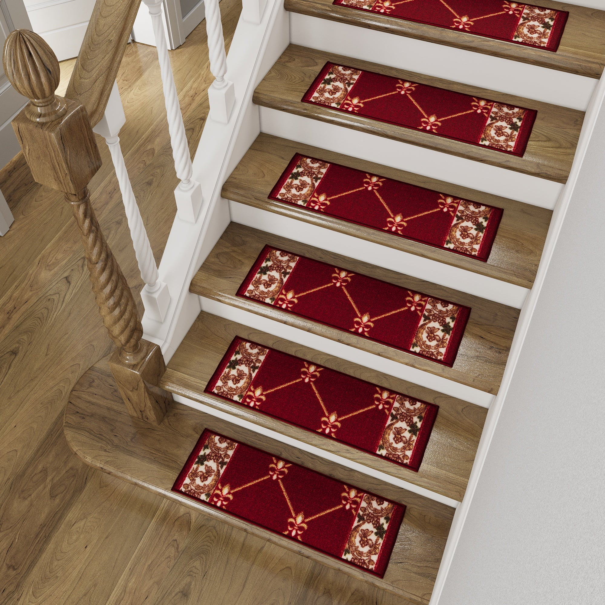 Slip-Resistant, Non-Adhesive, Durable, Stain-Resistant, Washable 8.5x26 ...