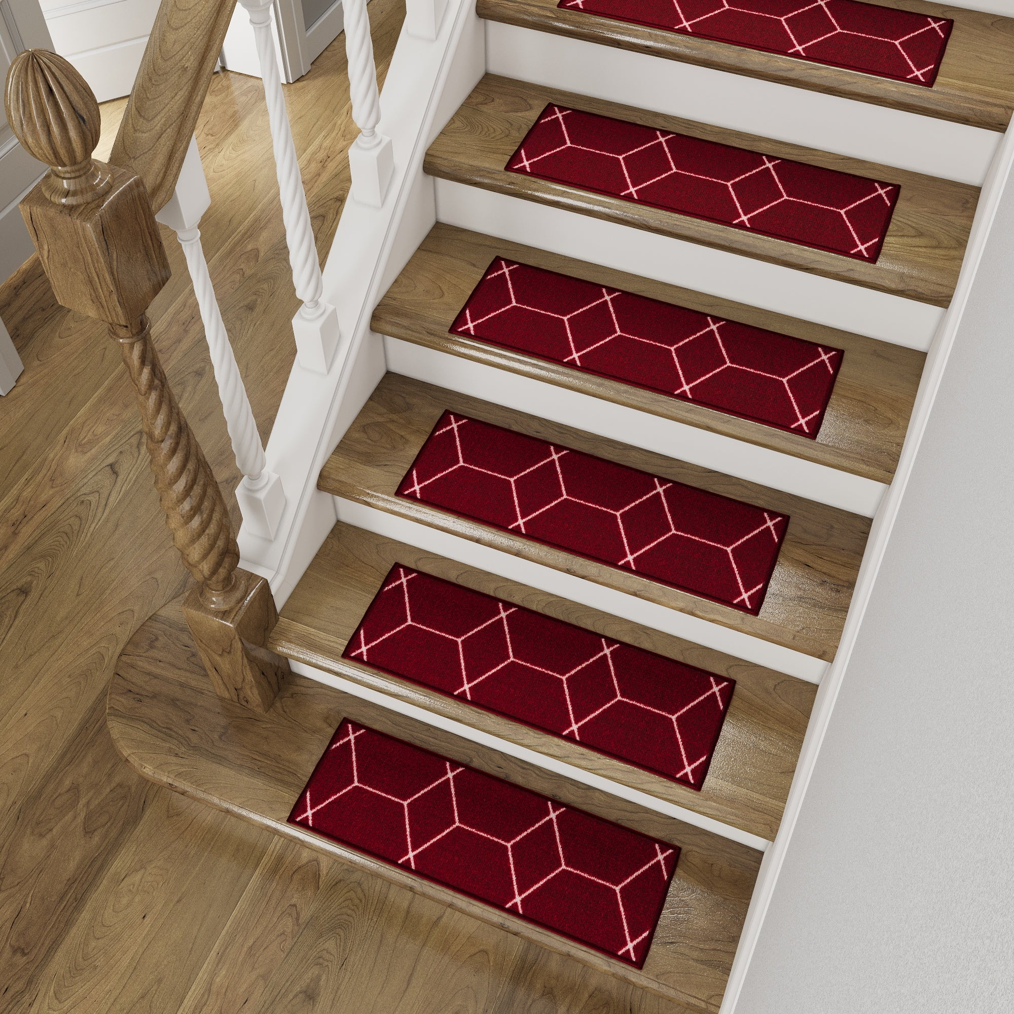 Slip-Resistant, Non-Adhesive, Durable, Stain-Resistant, Washable 8.5x26 ...
