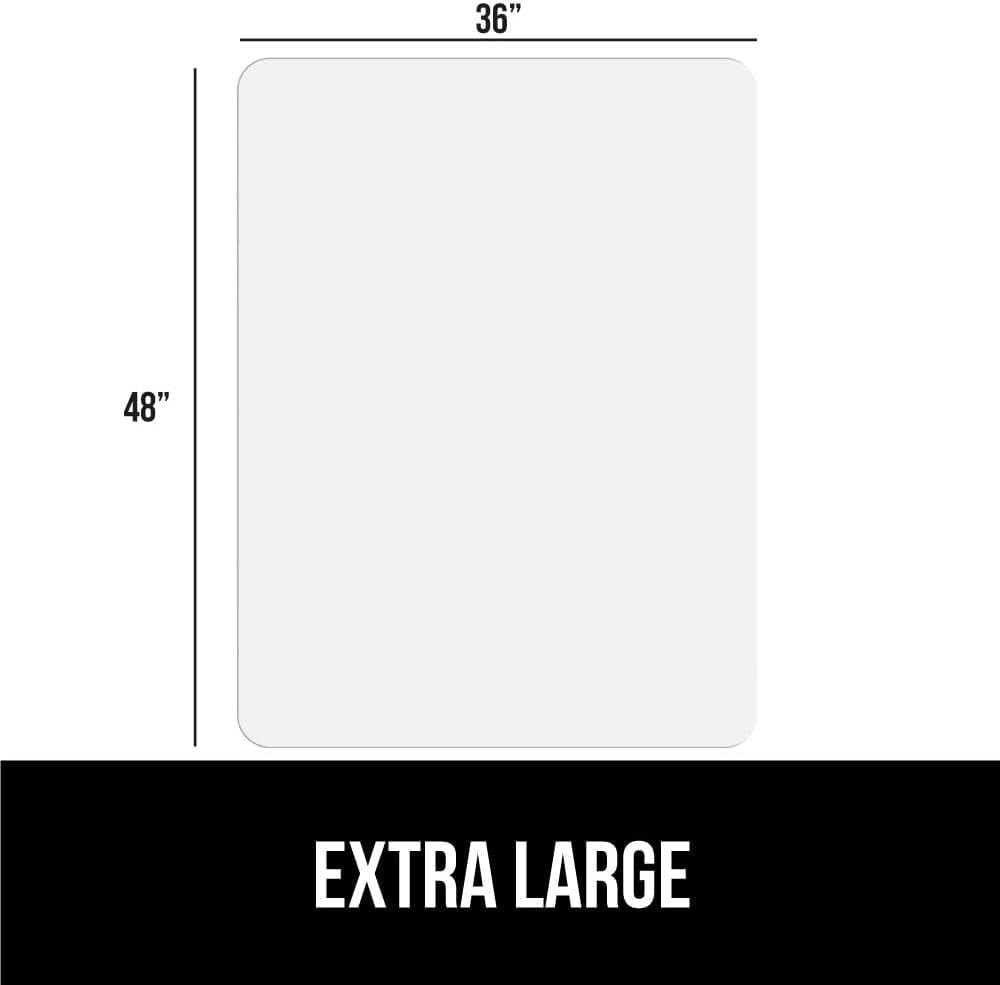 Slip Resistant Office Chair Mat for Hardwood Floors, 36x48 Smooth Glide ...