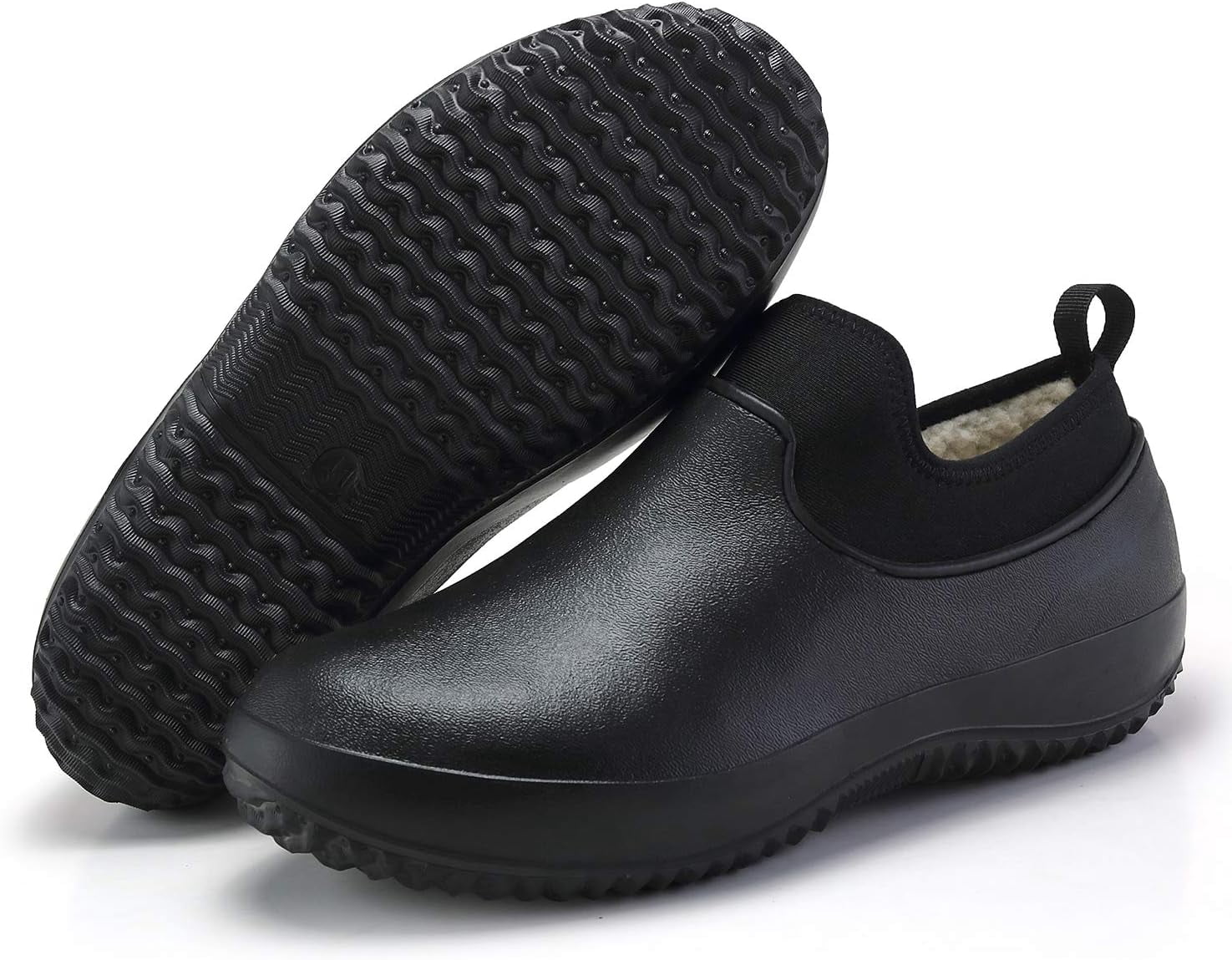 Slip-Resistant & Waterproof Work Shoes for Men Women - Anti-Slip ...