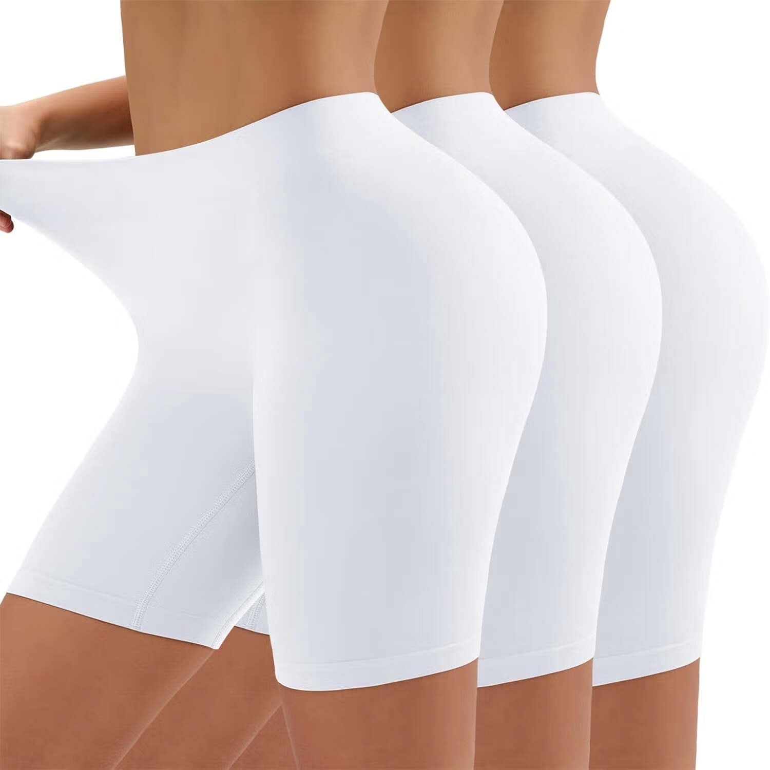 Slip Shorts for Women Under Dress Seamless Slip Shorts Tummy Control ...