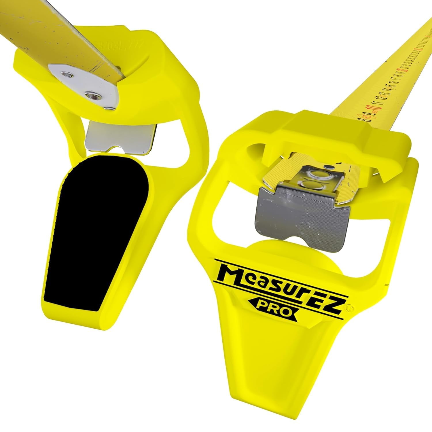 No Slip Tape Measure Hook Extension | Rubber Grip Hook for Round Edges | Measure Pipes, Columns ...