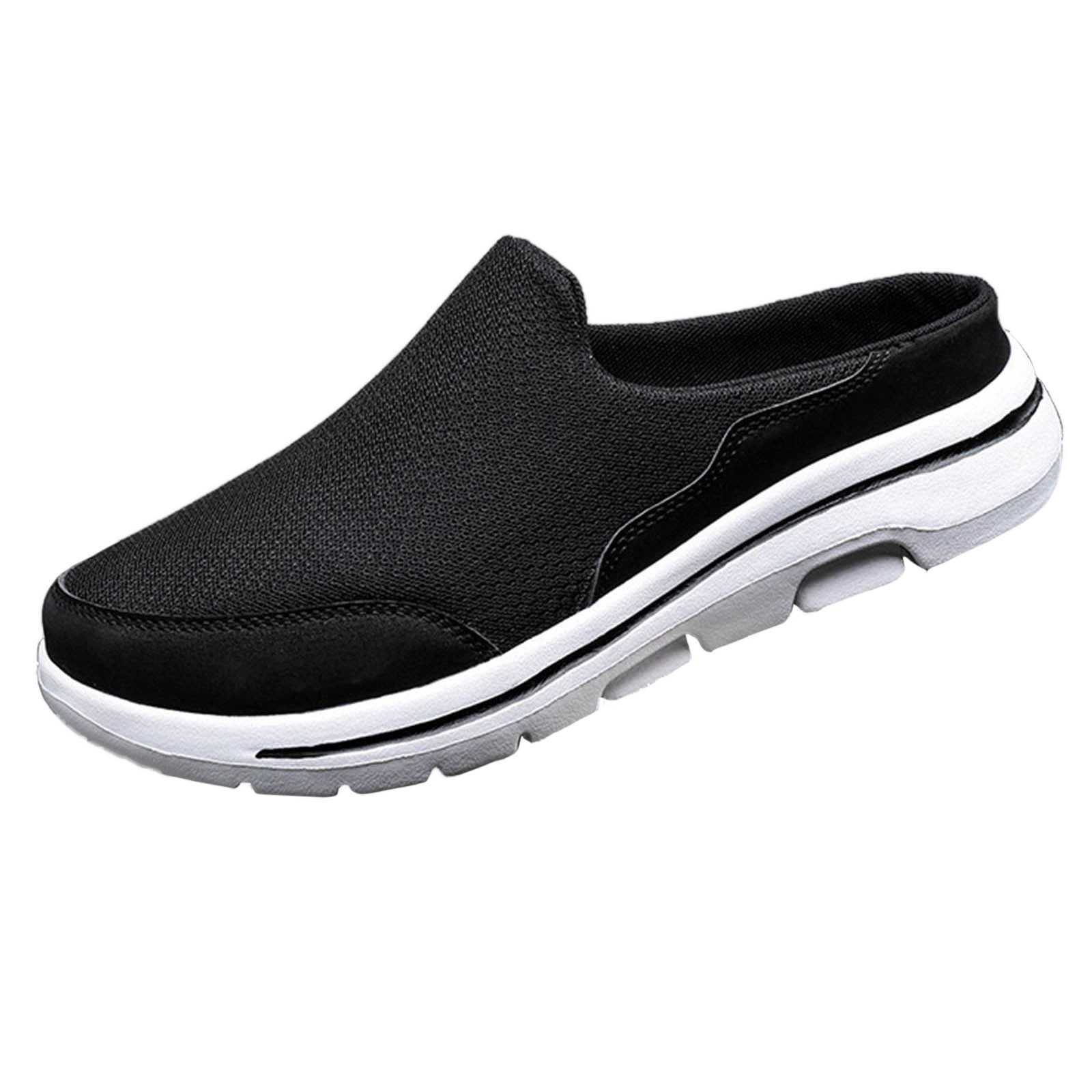 Slip on Shoes for Men Mules House Shoes Comfort Slip-On Walking Mules ...