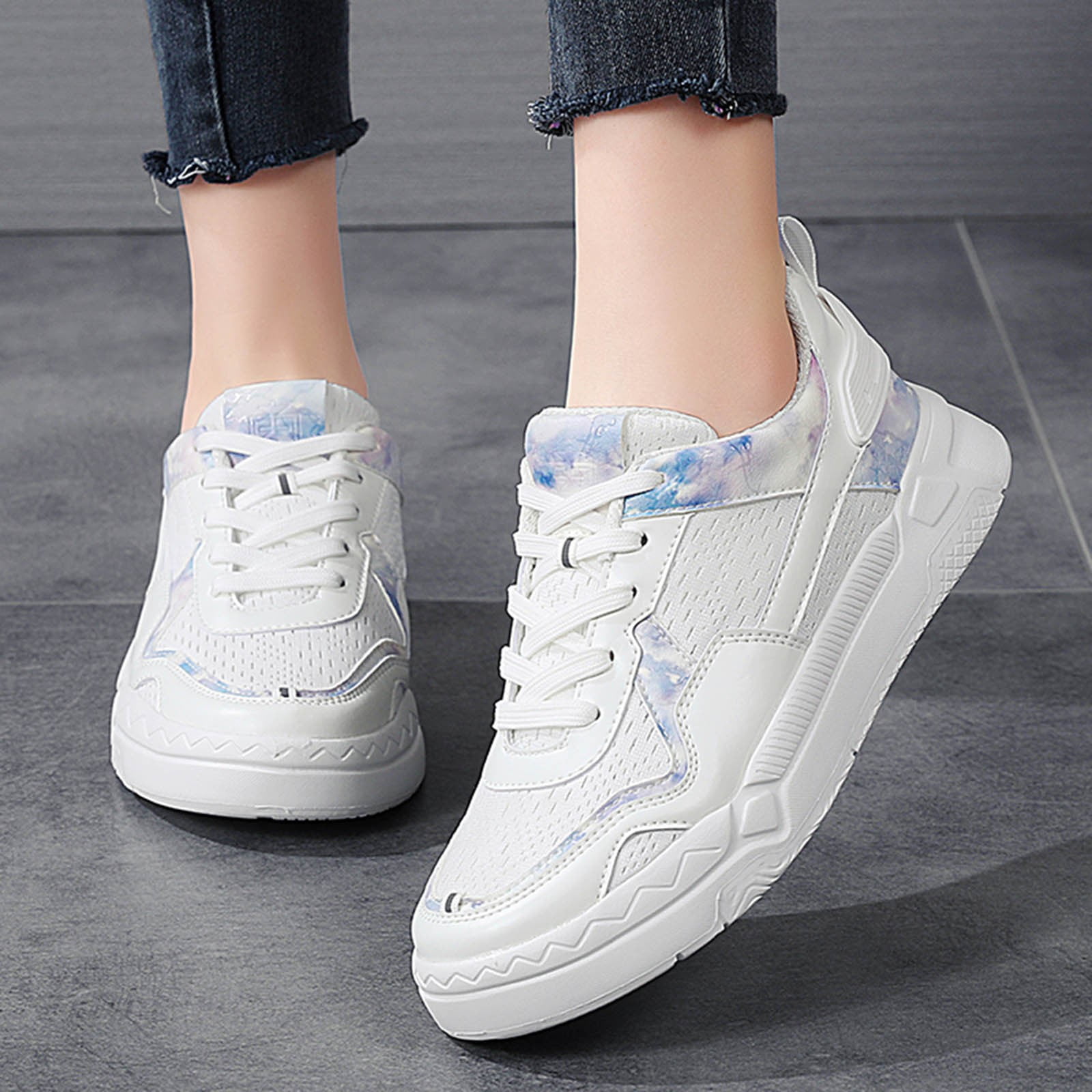On Sneakers Women Platform Clearance On Comfy Sneakers Walking ...