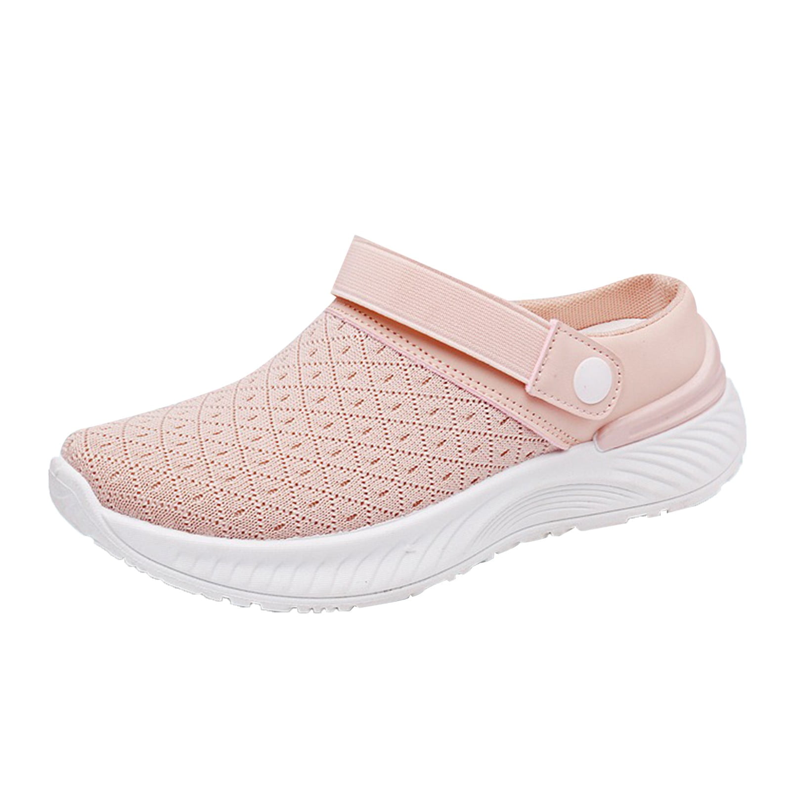 Slip on Work Shoes for Women Clog House Shoes Comfort Slip-On Walking ...