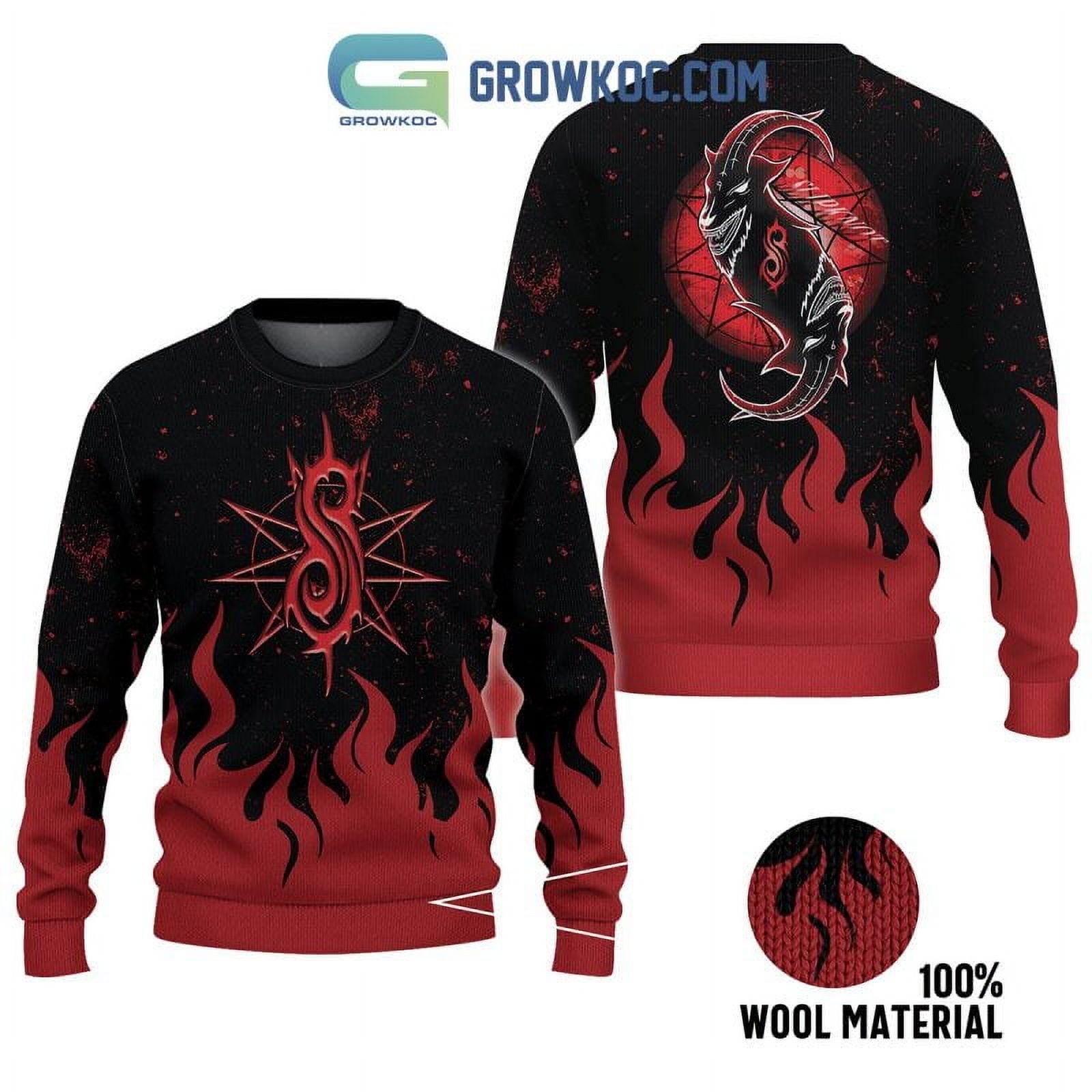 SlipKnot Goat Satan Rock Band Ugly Sweater - Walmart.com