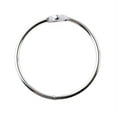 SlipX Solutions Simple Slide Chrome Shower Curtain Rings, Set of 12 ...