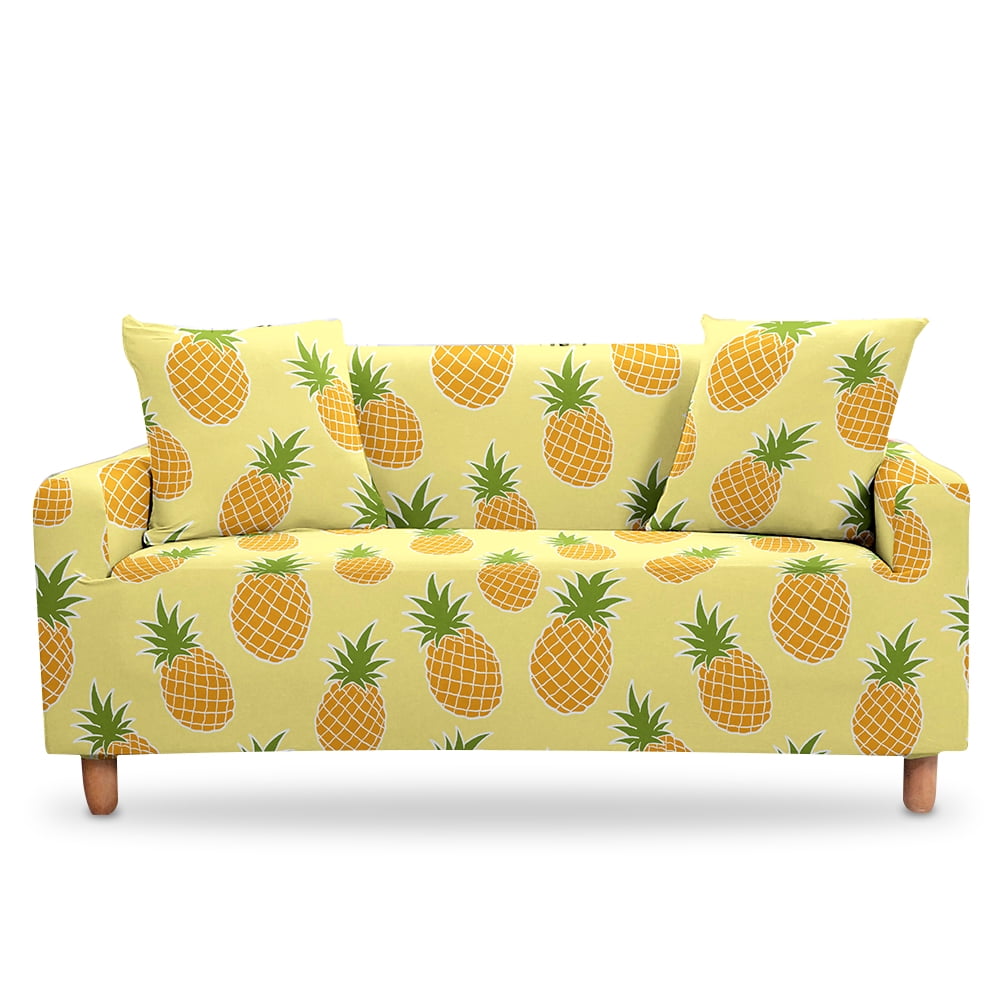 Slipcovers Sofa Cover for Living Room Pineapple Sectional Stretch Couch ...