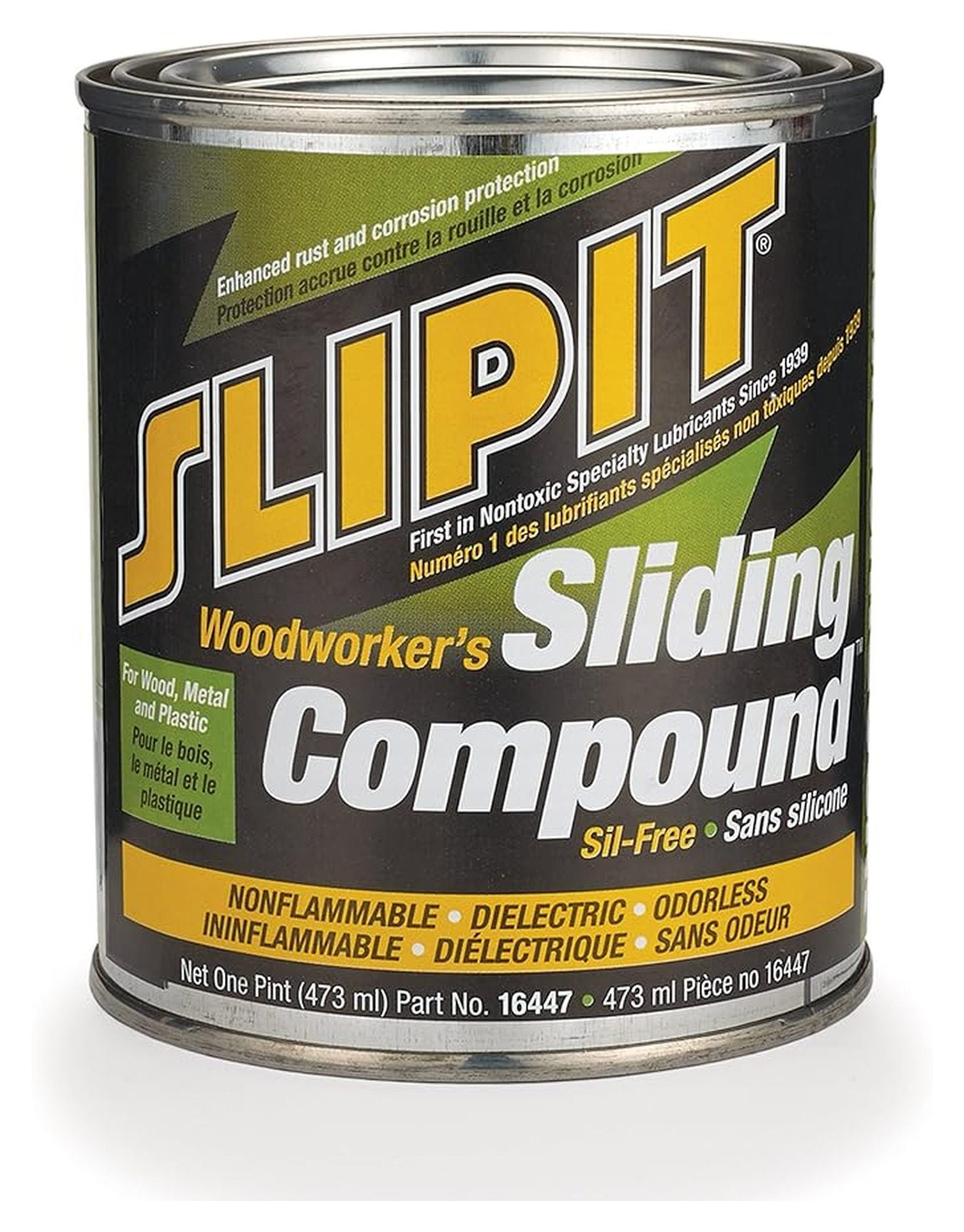 Slipit Jell Lubricant - 1 Pint - Greaseless Sliding Compound for Tools ...