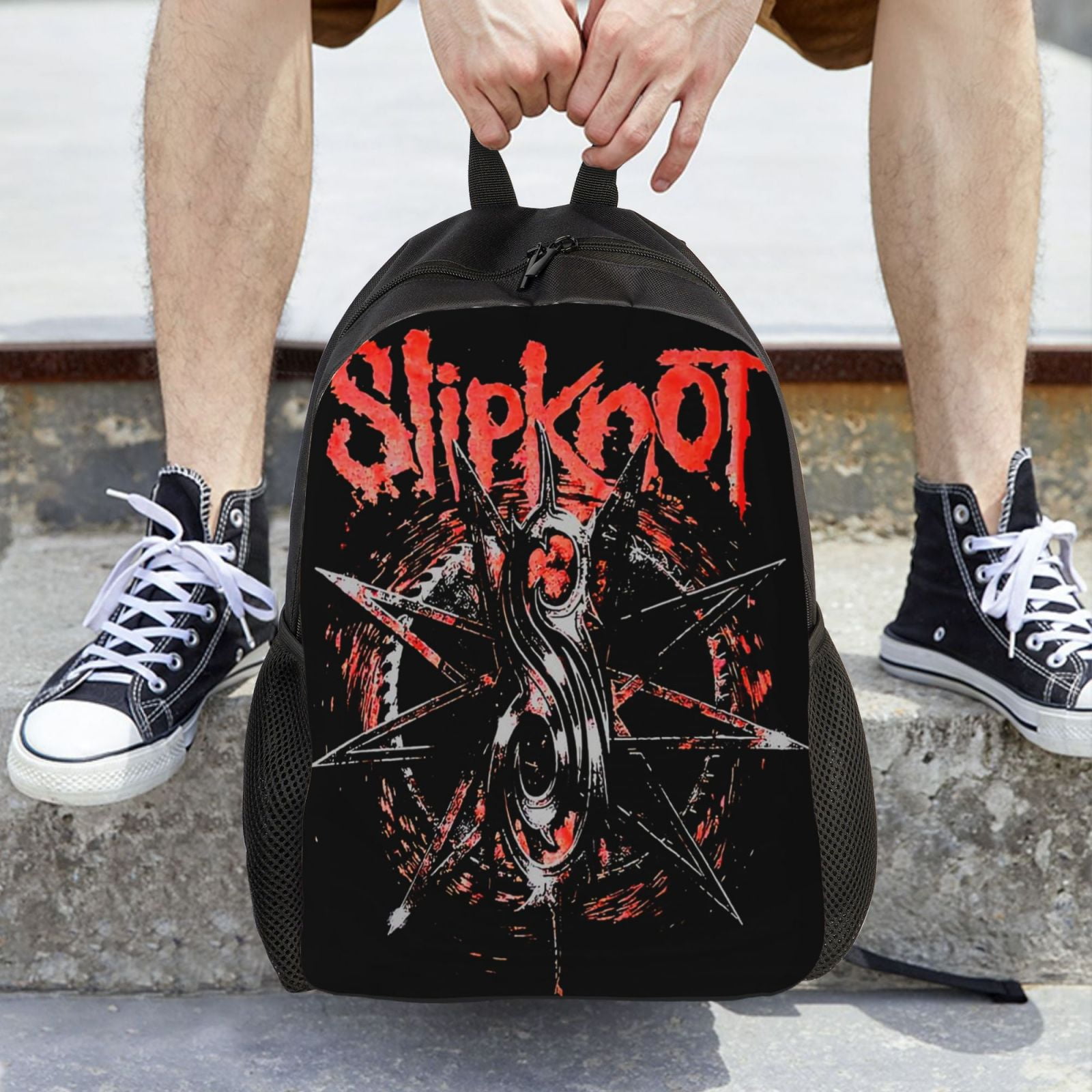Slipknot Anime Backpack Travel Bag 3d Printing Casual Daypack ...
