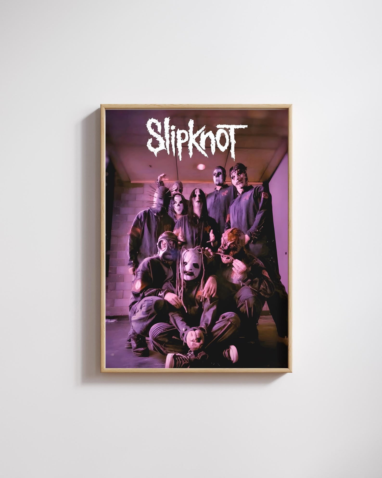 Slipknot Band Poster, Album Print, Metal Music Art, Rock Music Wall ...