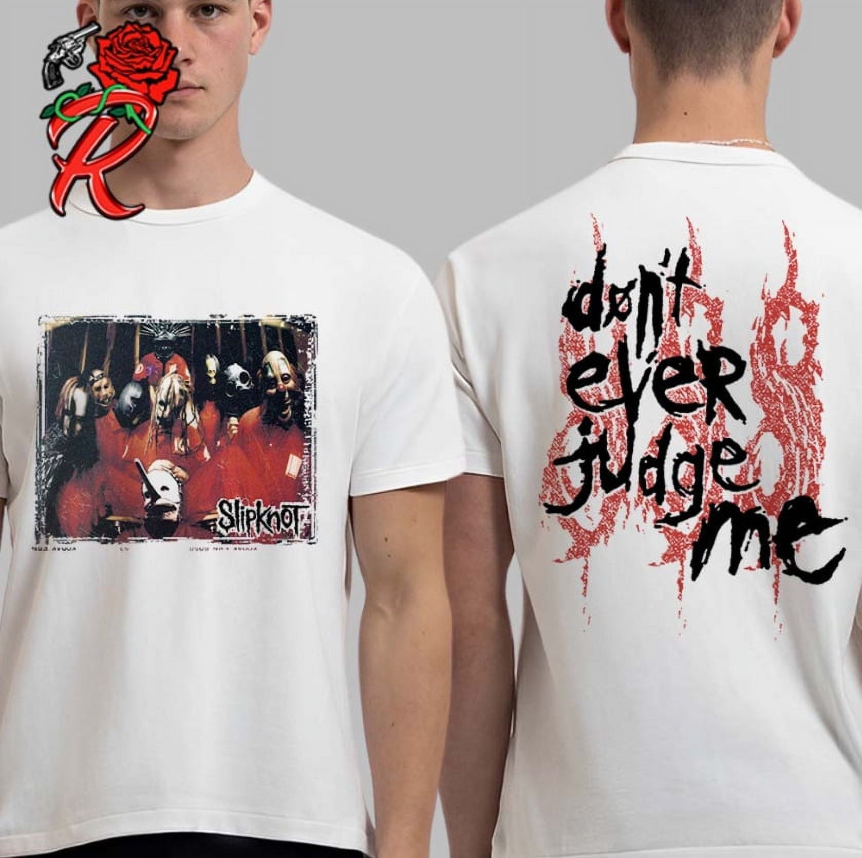 Slipknot Don’t Ever Judge Me Photo 25th Anniversary Merch Collection ...