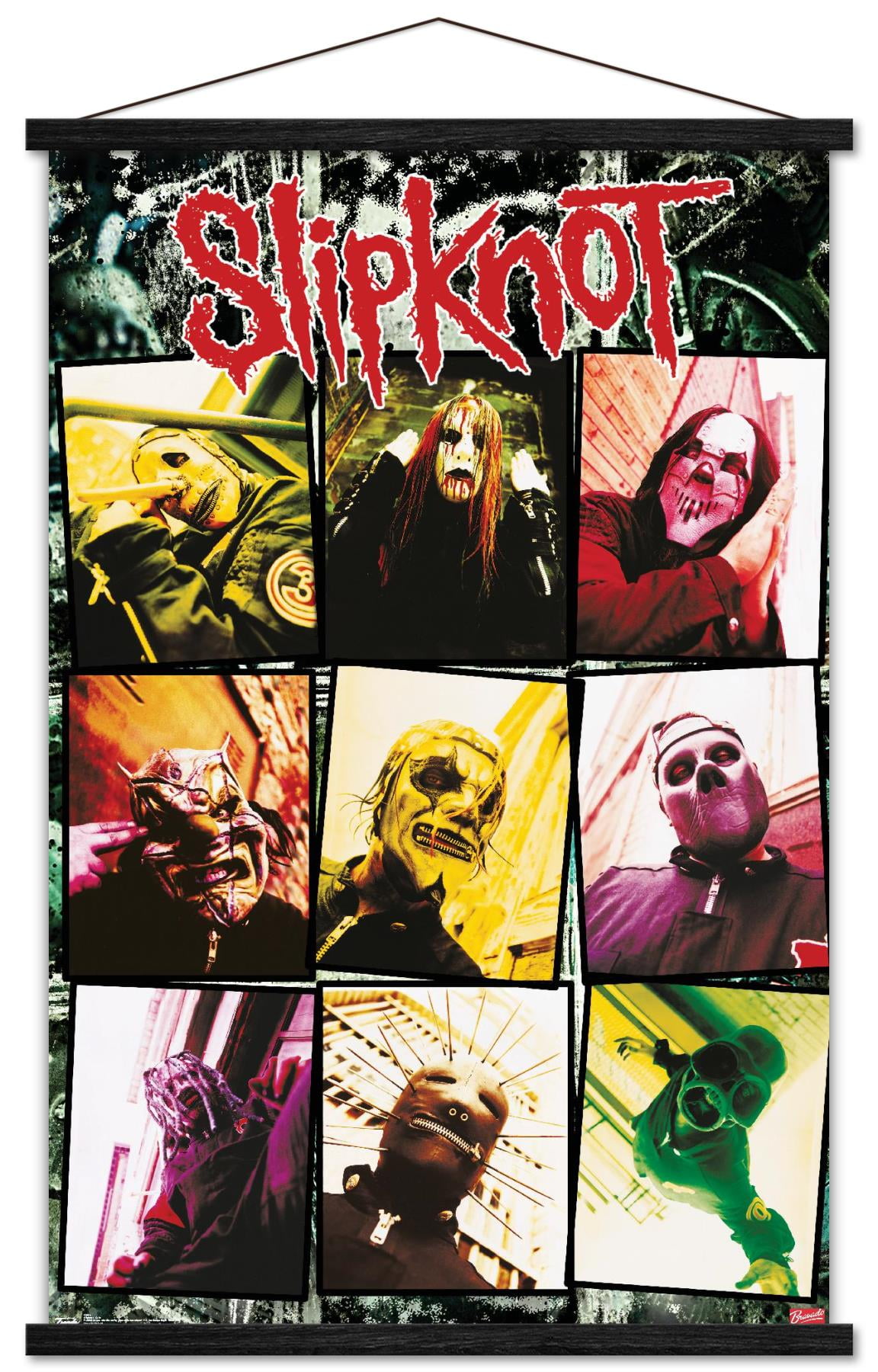 Slipknot - Grid Wall Poster with Magnetic Frame, 22.375" x 34 ...
