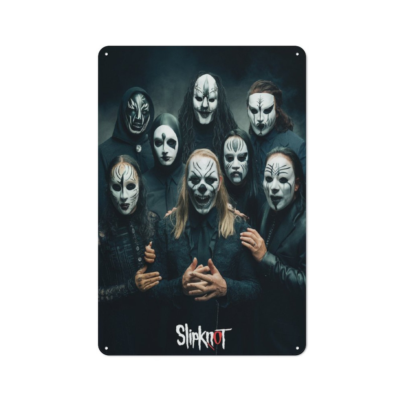 Slipknot Heavy Metal 2 Metal Tin Sign - Durable Aluminum Wall Art for ...