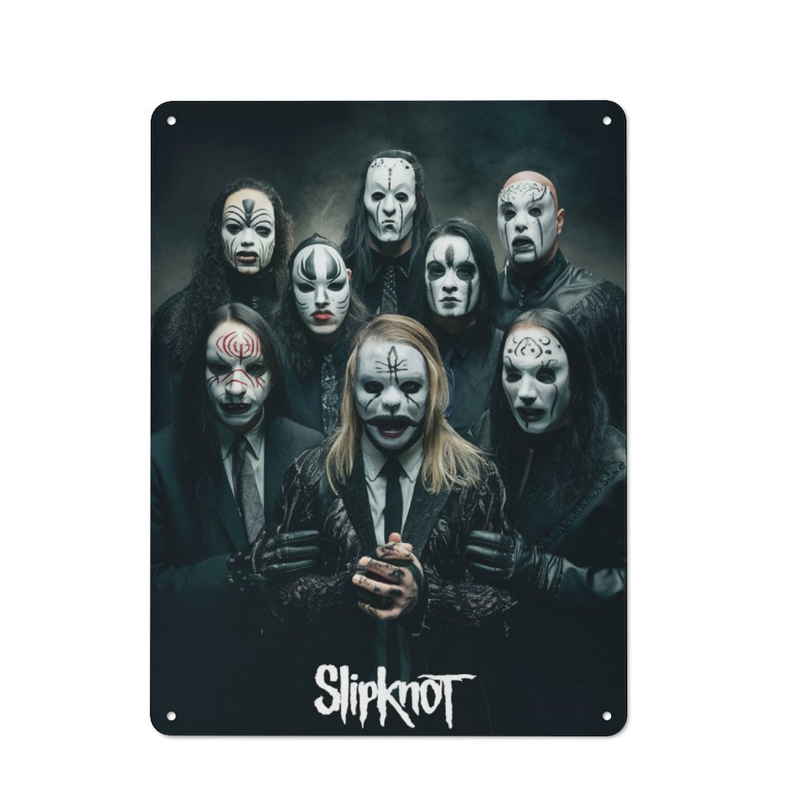 Slipknot Heavy Metal 4 Metal Tin Sign - Durable Aluminum Wall Art for ...