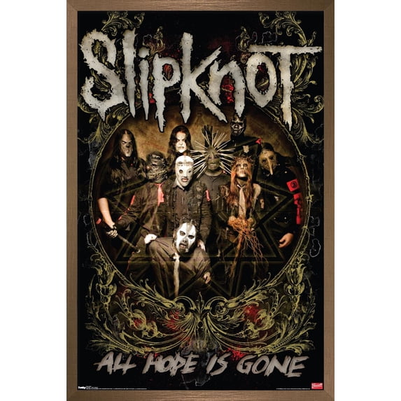 Slipknot - Hope Is Gone Wall Poster, 14.725" x 22.375" Framed - Walmart.com