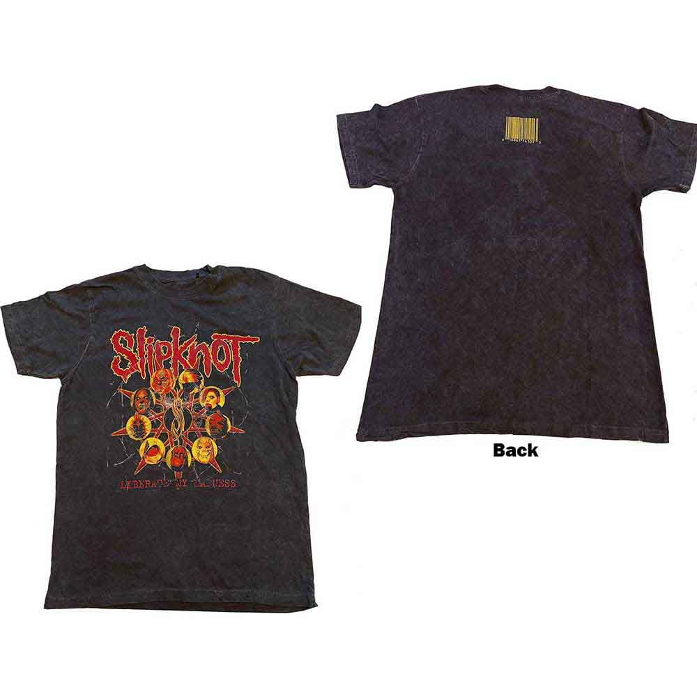 Slipknot Kids T-Shirt: Liberate (Wash Collection & Back Print) (5-6 ...