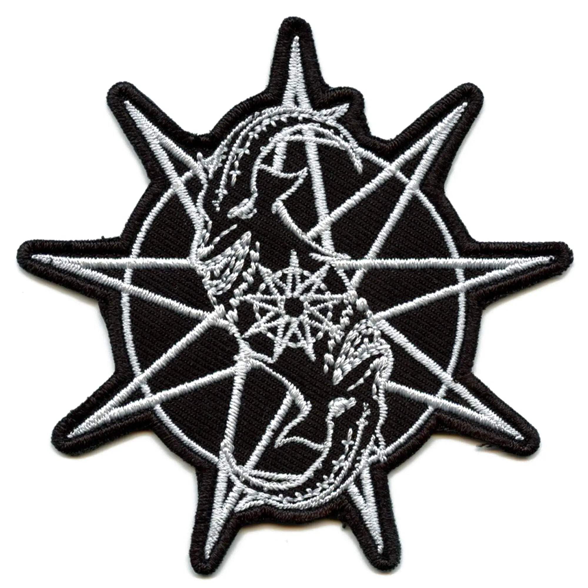Slipknot Patch Goat Star Band Logo new Official Black Embroidered woven ...
