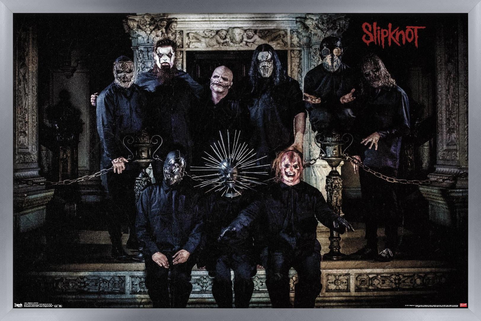 Slipknot - Portrait Wall Poster, 22.375" x 34" Framed - Walmart.com