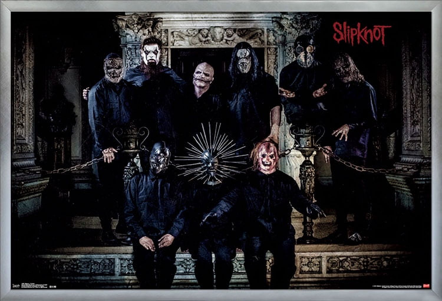 Slipknot - Portrait Wall Poster, 22.375" x 34", Framed - Walmart.com