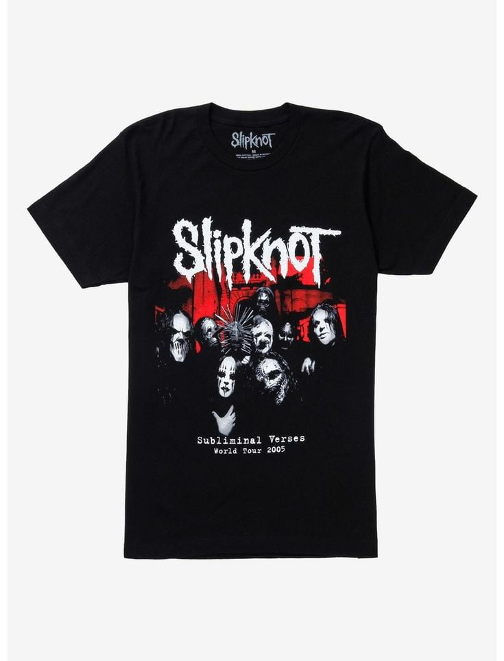 Slipknot Subliminal Verse World Tour T-Shirt - Unisex, Sizes S-5XL ...