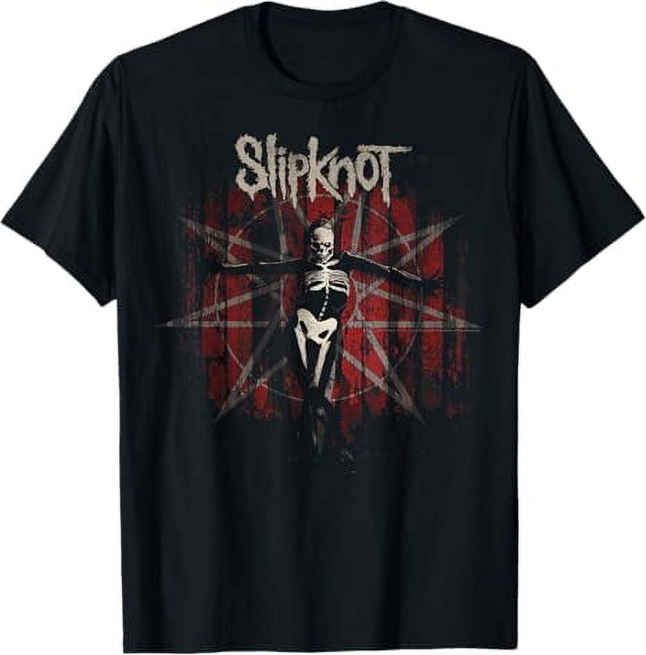 Slipknot The Gray Chapter Star T-Shirt Black Color - Walmart.com