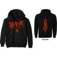 Slipknot Unisex Pullover Hoodie Sweatshirt Splatter (Back Print) (Large ...