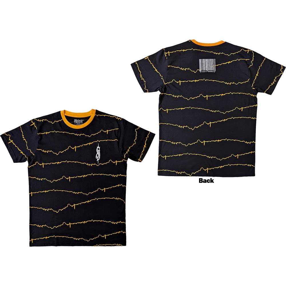 Slipknot Unisex Ringer T-Shirt: The End So Far Tribal-S & Barcode ...