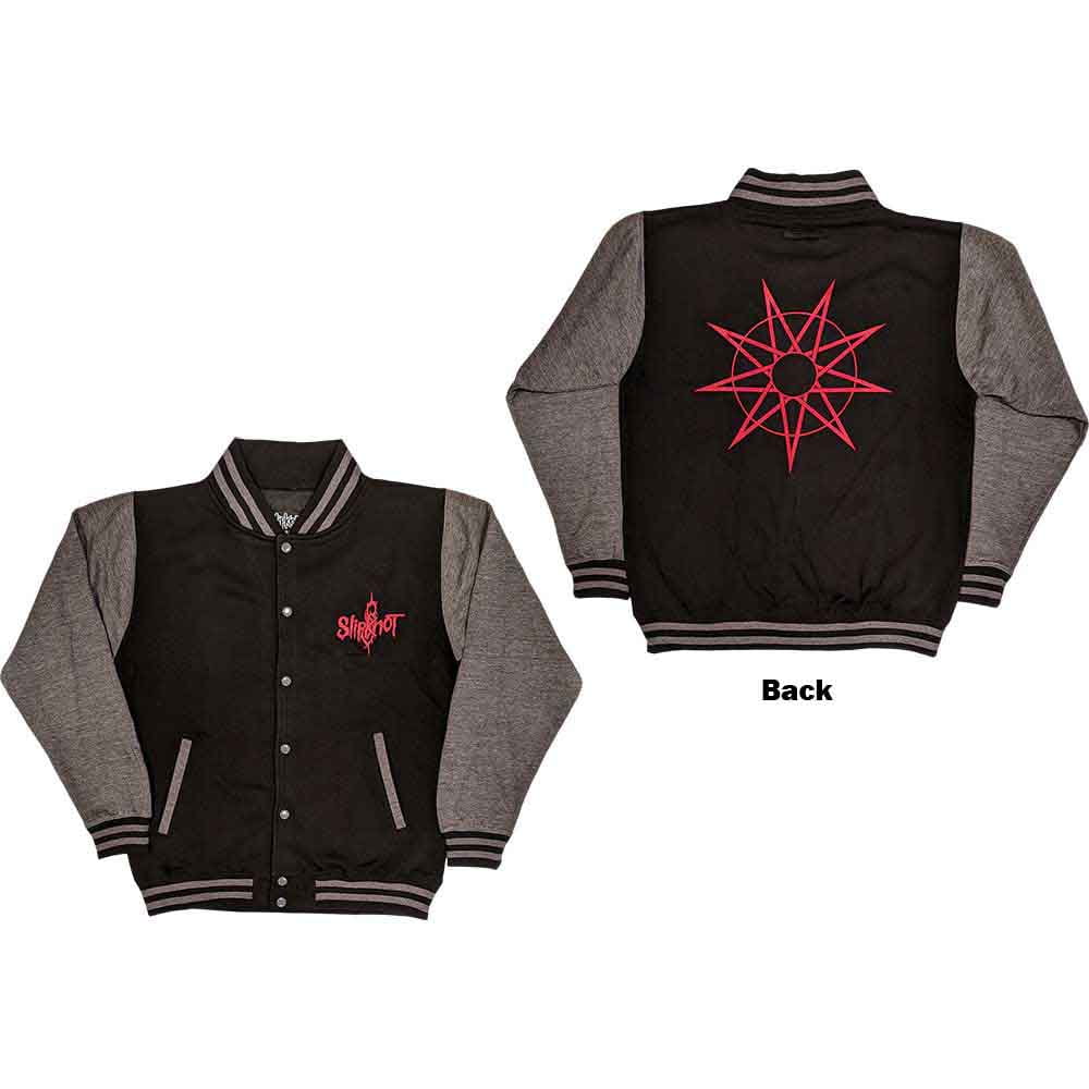 Slipknot Unisex Varsity Jacket: 9 Point Star (Back Print) - Walmart.com
