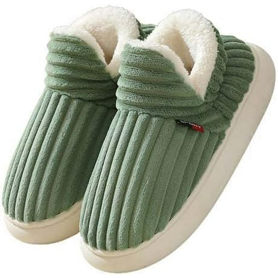 Slipper Booties, Plush Warm Indoor & Outdoor Bootie Slippers with ...