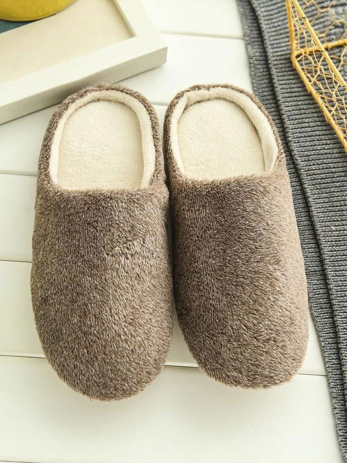 Slipper Socks Soft Cozy Thick House Indoor Boot Sock Shoes for Men's ...