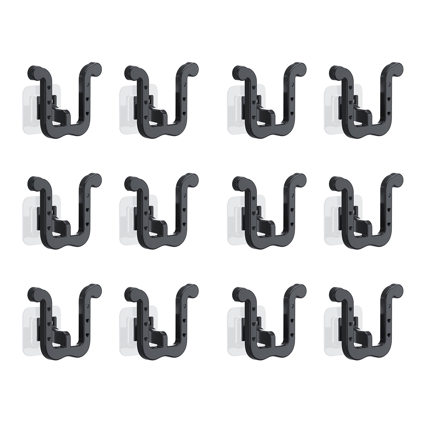 12pcs Slipper Rack Wall Mounted Shoe Storage Bathroom Slippers Drying ...
